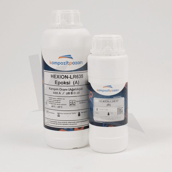 HEXION-LR635 / LH637 Epoksi Set (A+B) - Kompozit Pazarı