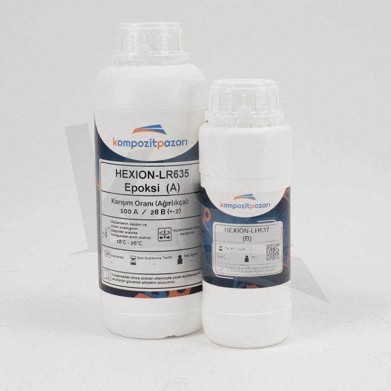 HEXION-LR635 / LH637 Epoksi Set (A+B) - Kompozit Pazarı
